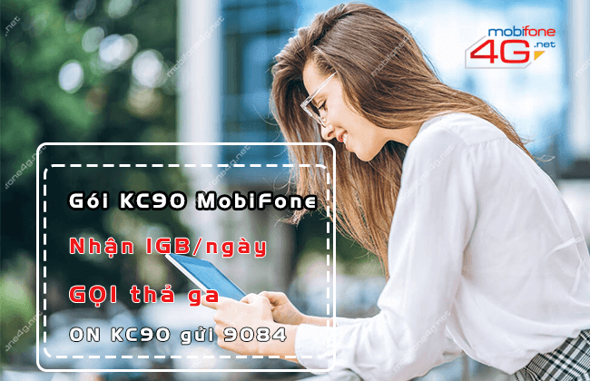 1 Cú pháp Đk gói cước KC90 MobiFone nhận 30GB tốc độ cao